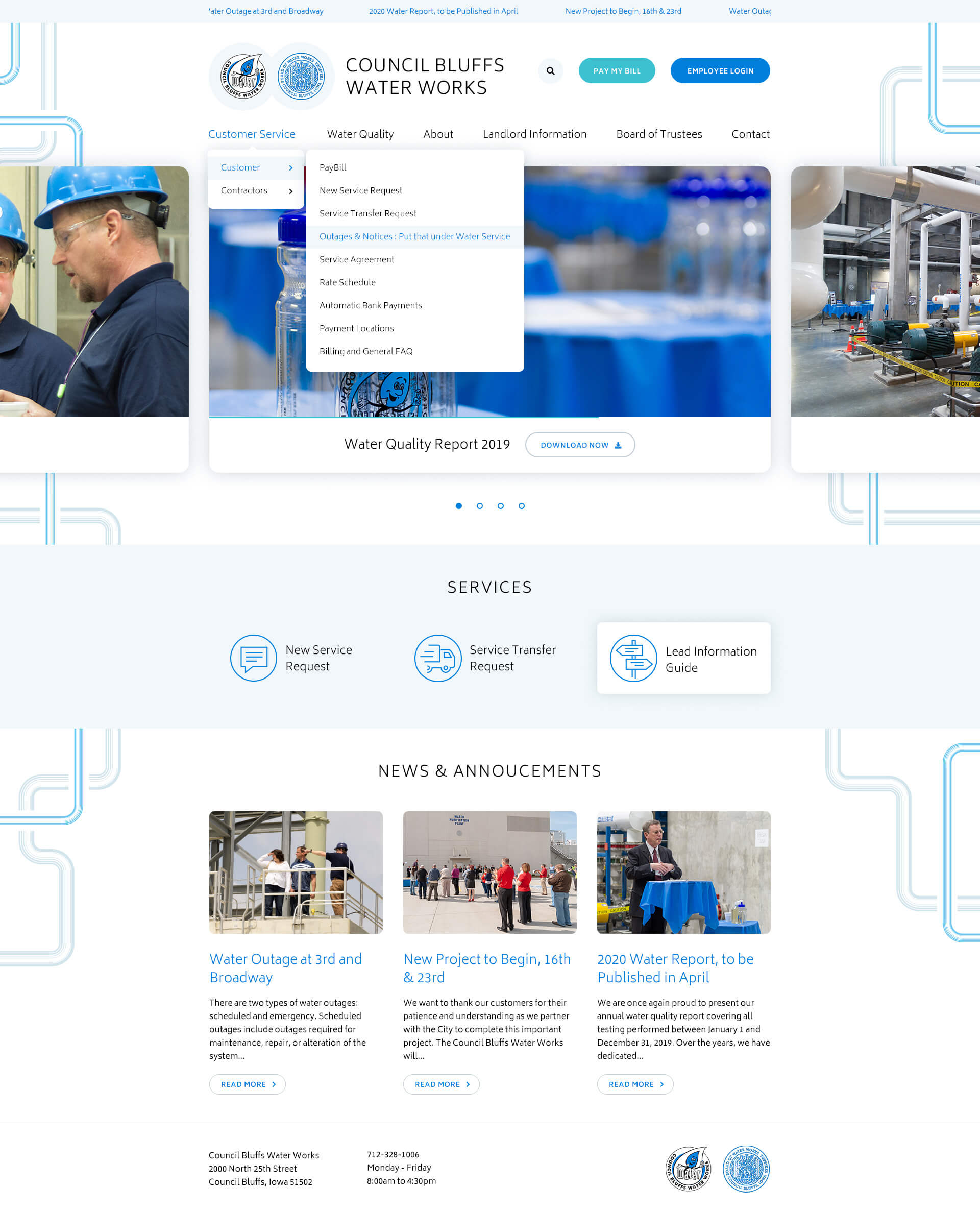 Council Bluffs Water Works | JM Online