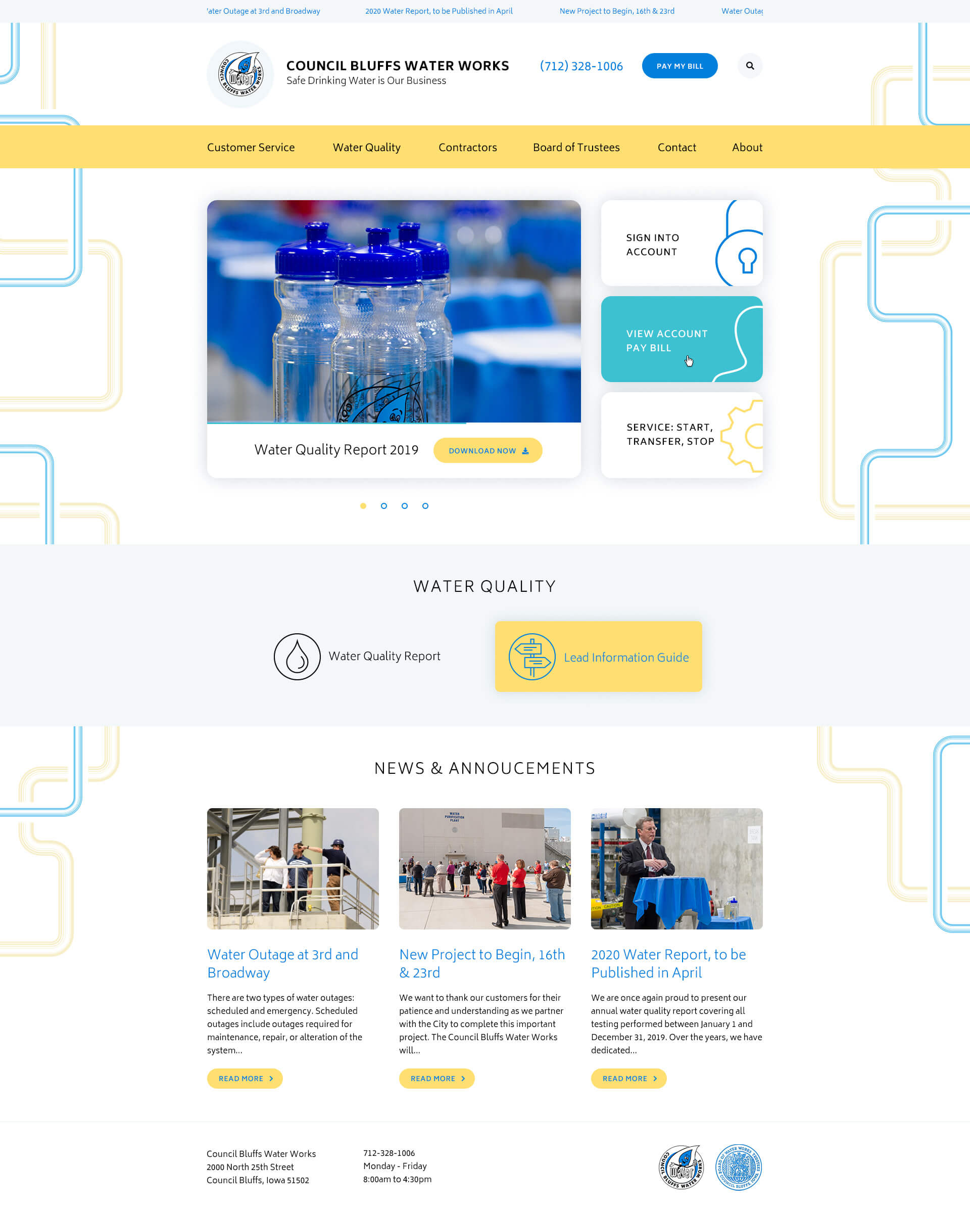 Council Bluffs Water Works | JM Online